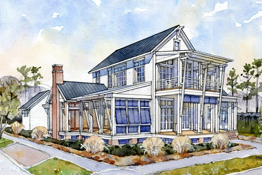 The Great Escape 2022 Idea House Plan | Southern Living House Plans